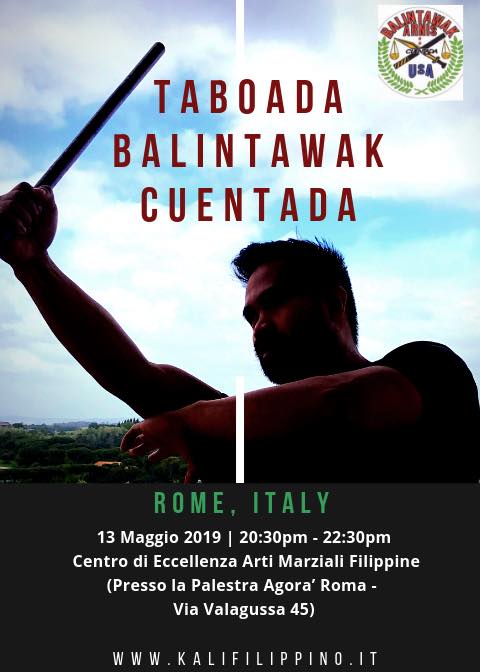 Introduction to Taboada Balintawak – Rome, Italy | Flow Strikes